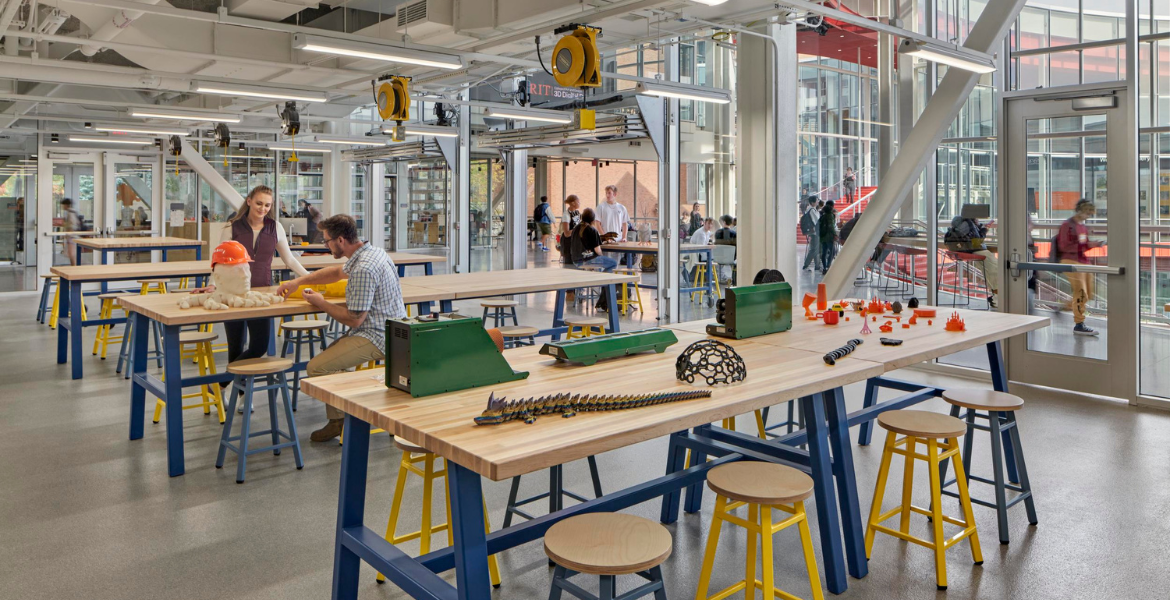 RIT Student Hall for Exploration & Development | MRB Group